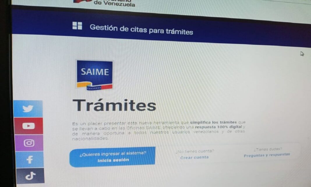 Sencilla manera para recuperar tu contraseña en la página del Saime