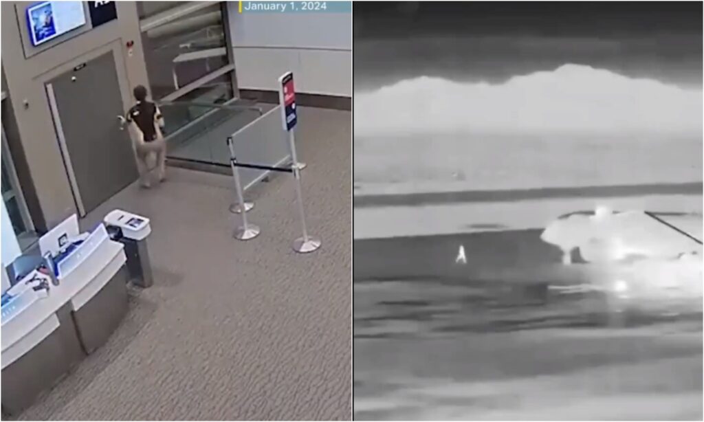 Hallan muerto a hombre en motor de avión en Aeropuerto de Utah